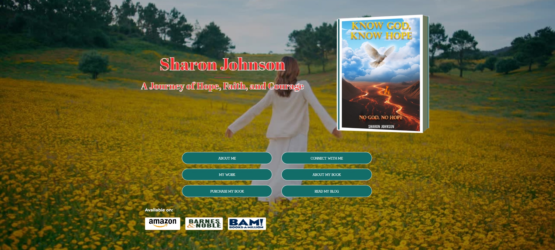 Home - Sharon Johnson- A Journey of Hope, Faith, and Courage
